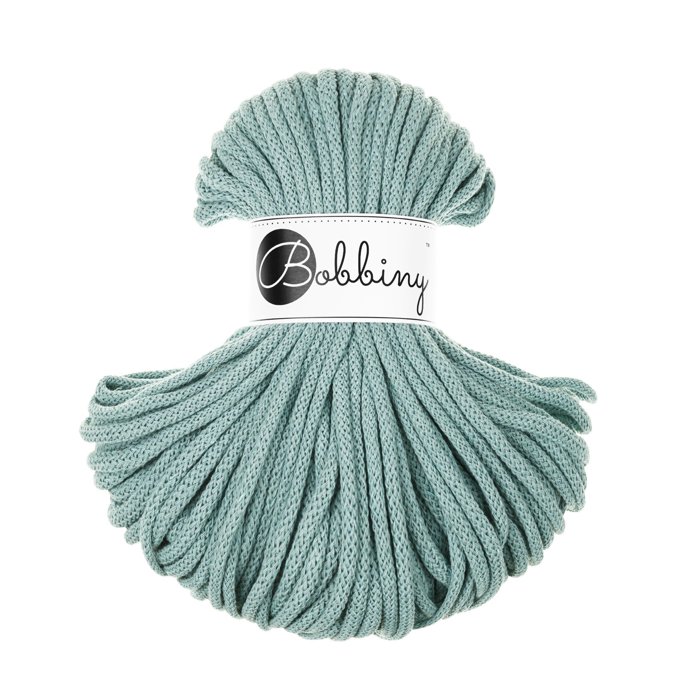 Bobbiny Braided Cords - Premium 5mm 50m - Duck Egg Blue – Adelaide ...