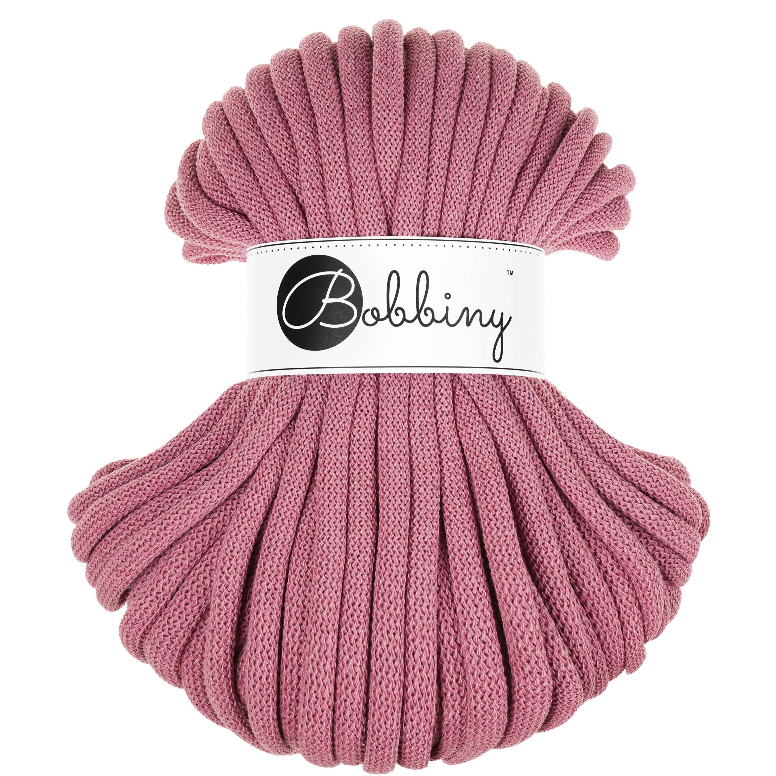 Bobbiny Braided Cords - Jumbo 9mm 30m - Blossom – Adelaide Hills Yarn Co.