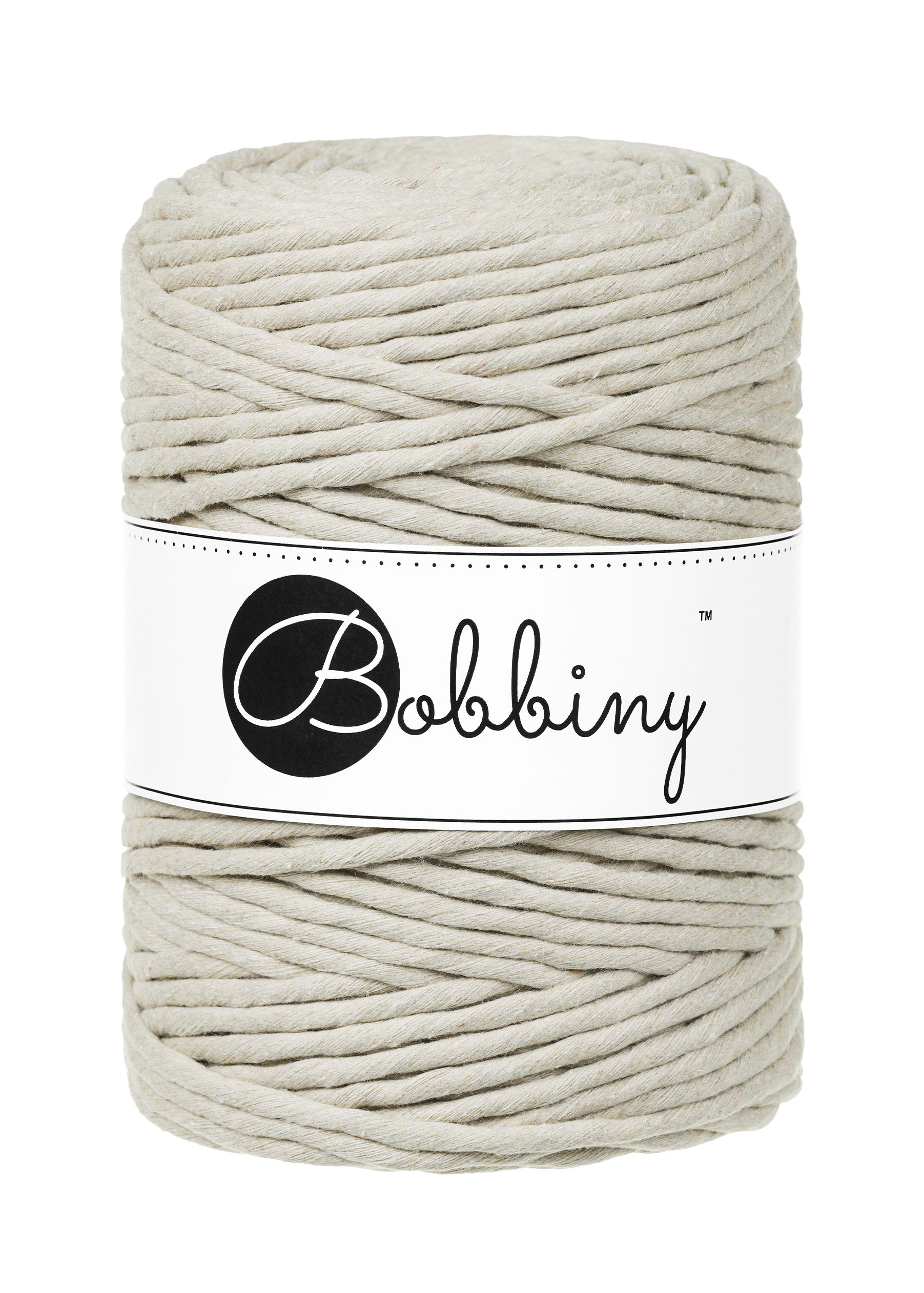 Bobbiny Single Twist Macrame Cord - Premium 5mm - Pale Olive – Adelaide ...