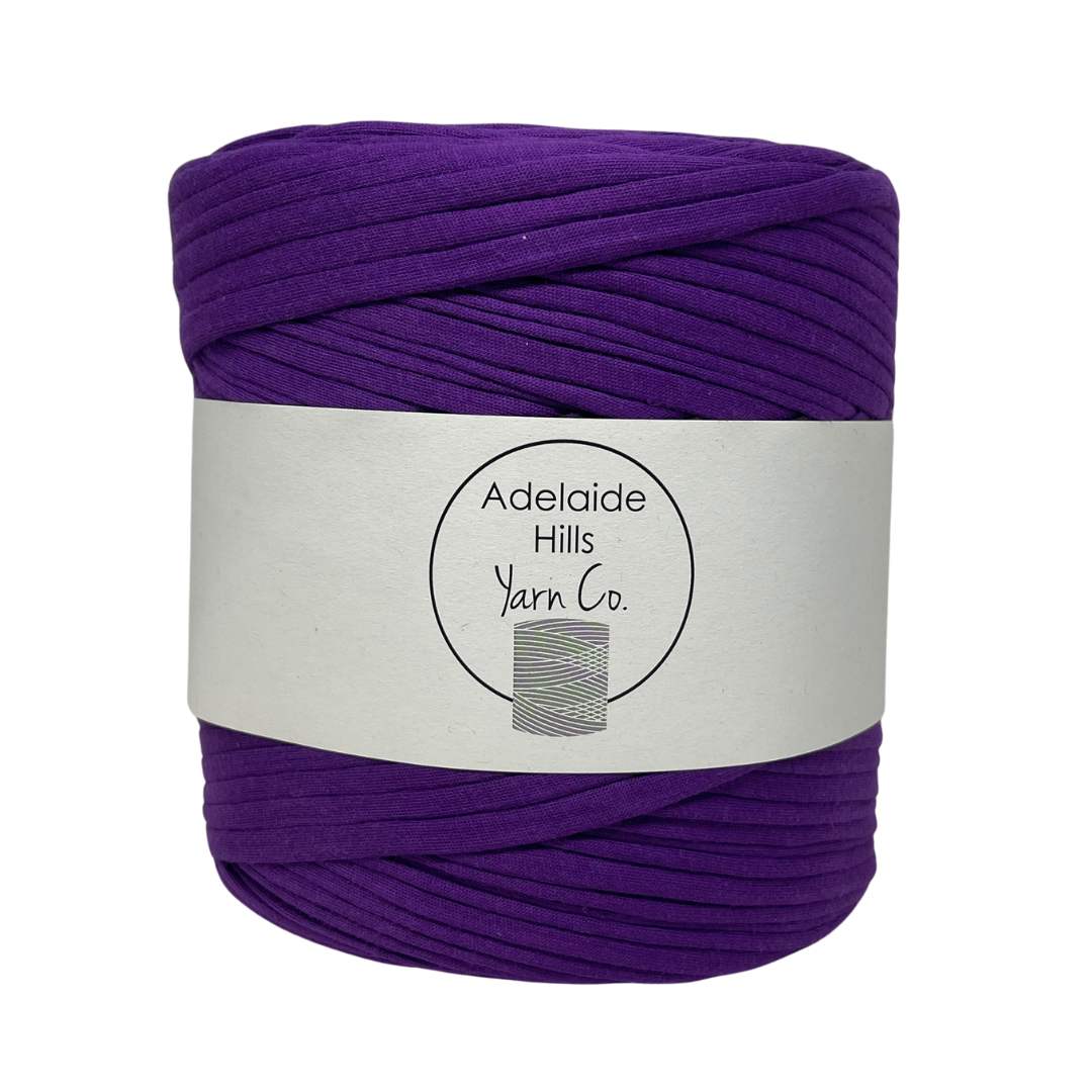 T-shirt Yarn PURPLES Opera Purple – Adelaide Hills Yarn Co.