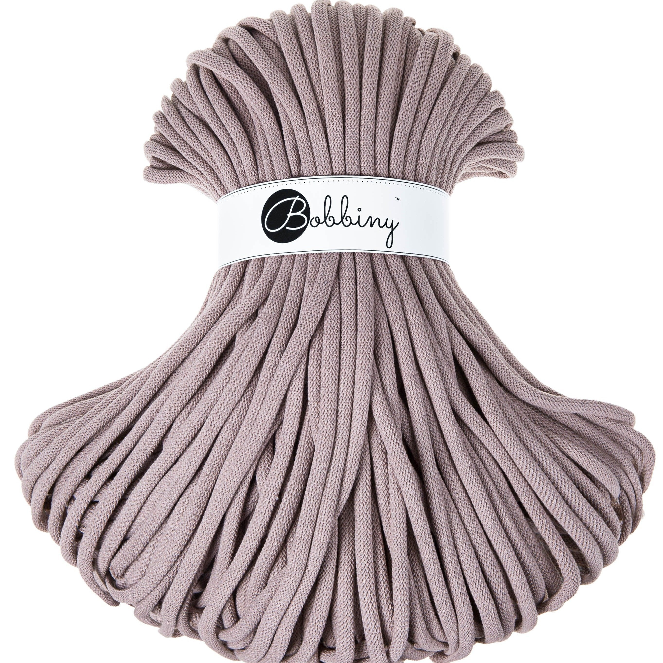 Bobbiny Braided Cords - Jumbo 9mm - Pearl – Adelaide Hills Yarn Co.