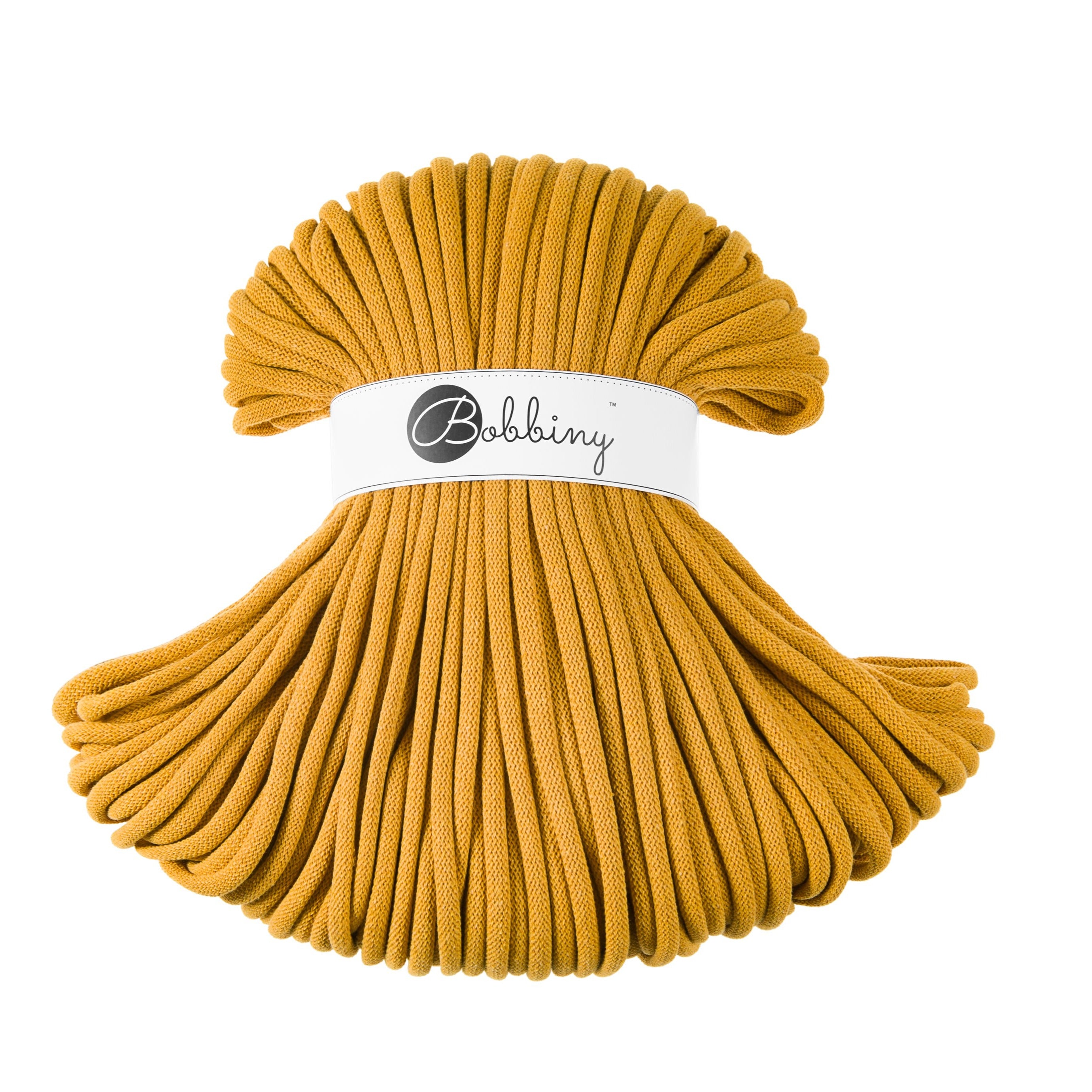 Bobbiny Braided Cords - Jumbo 9mm - Mustard – Adelaide Hills Yarn Co.