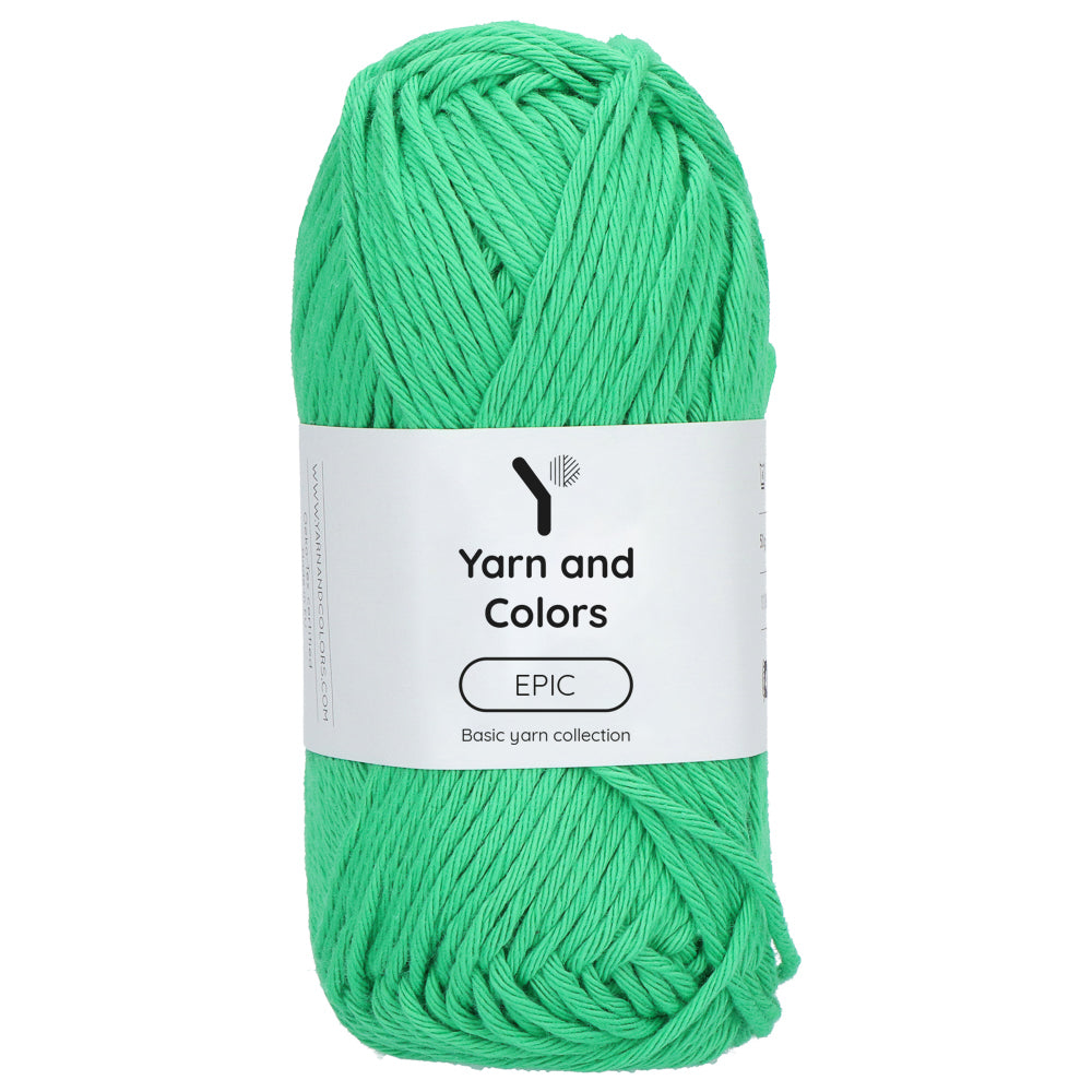 Yarn & Colors EPIC Cotton - Peony Leaf – Adelaide Hills Yarn Co.